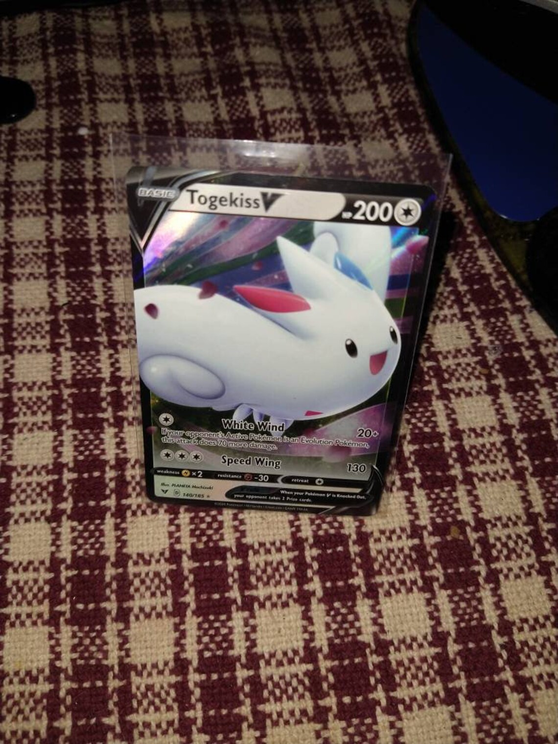Togekiss V Pokemon Card Etsy