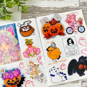 90s Nostalgia ~ Sticker Storage Book ~ Sticker Collection ~ Nineties ...