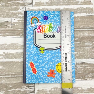 90s Nostalgia ~ Sticker Storage Book ~ Sticker Collection ~ Nineties ...