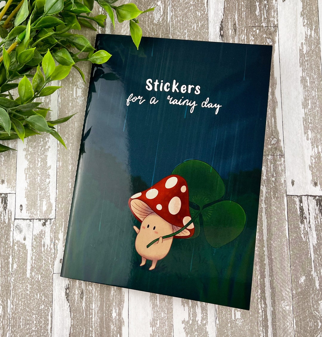Stickers for a Rainy Day ~ Sticker Storage Book ~ Sticker Collection ...