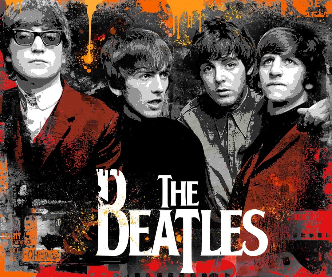 The Beatles, Boys Poster, Vintage Beatles Album Cover Art Print Classic ...