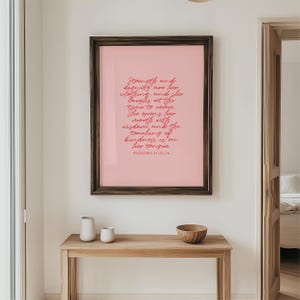 Proverbs 31 Woman: Biblical Truths for Home - Bible Verse Gift for ...