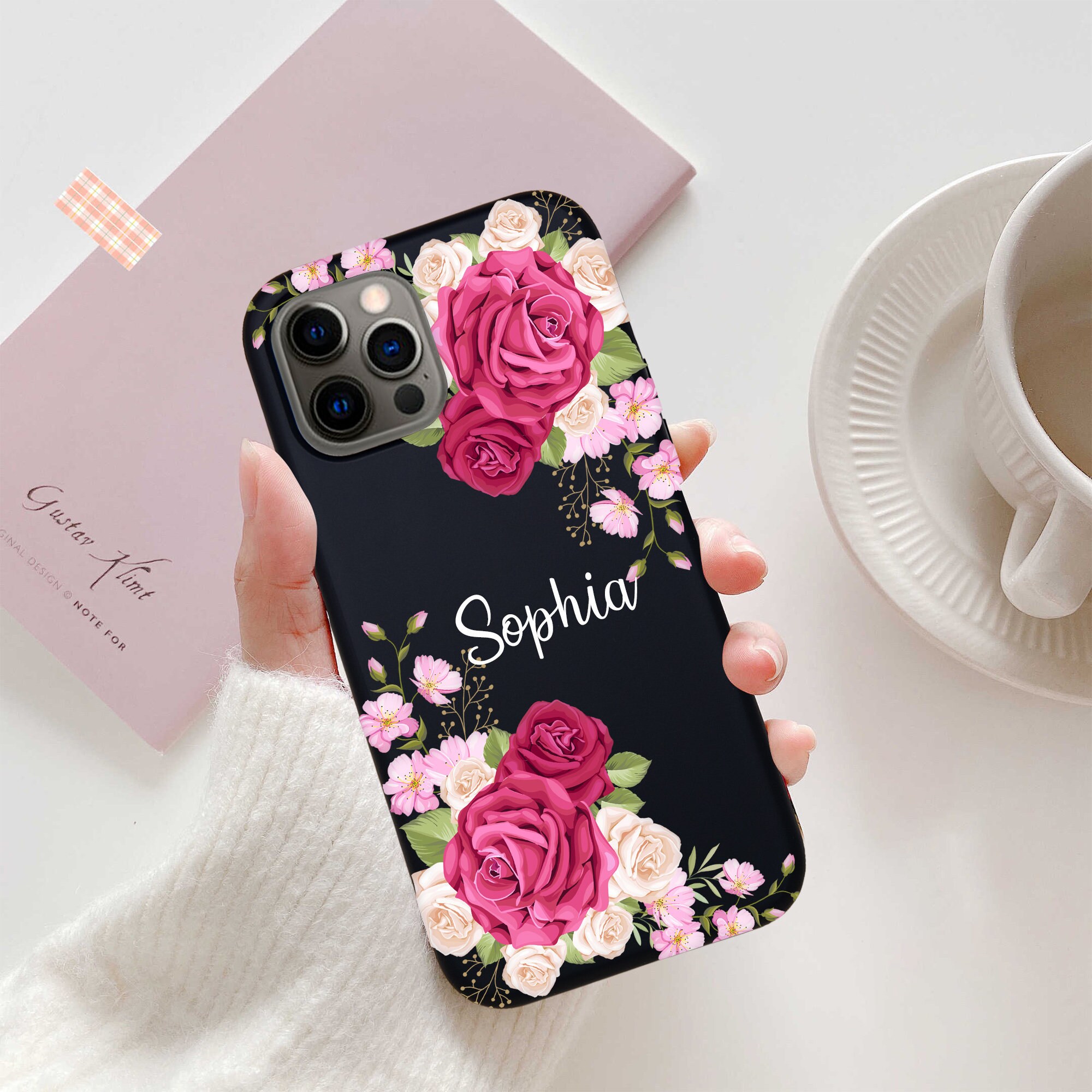 Name Phone Case PERSONALISED Name Silicone Cover for Samsung - Etsy