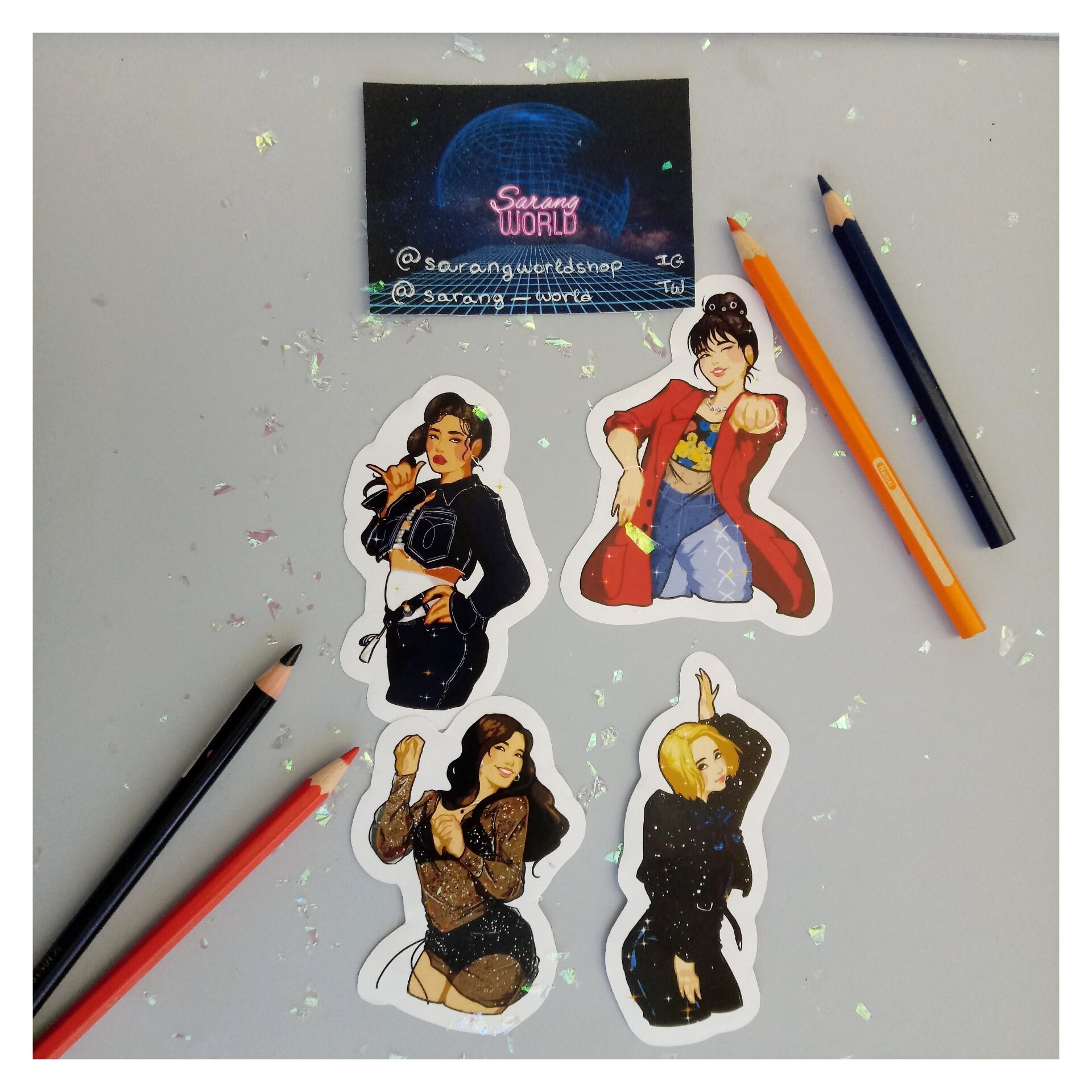 MAMAMOO Stickers Pegatinas Dingga Day & Party - Etsy UK