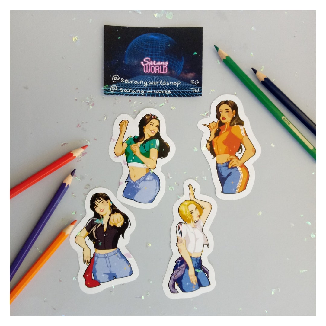 MAMAMOO Stickers Pegatinas Dingga Day & Party - Etsy
