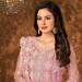 Women Wear Fascinating Baby Pink Colour Net Salwar Suit With - Etsy