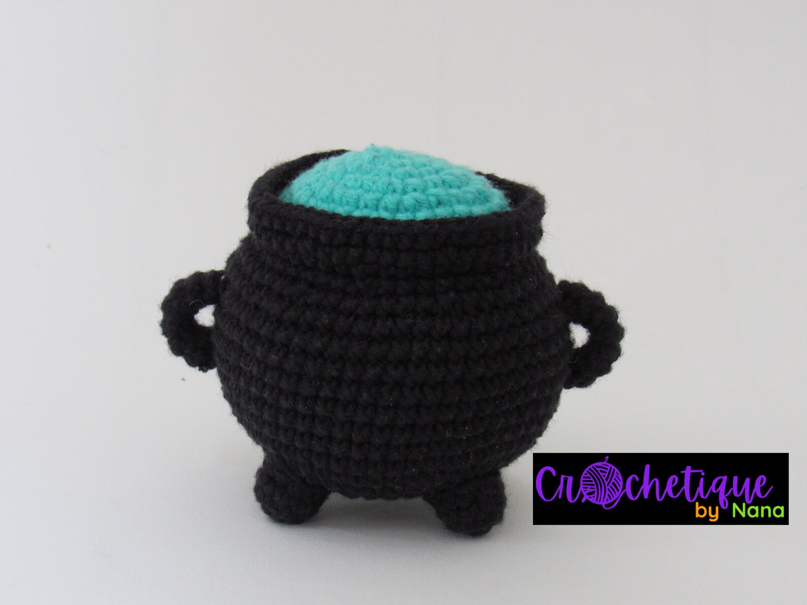 Cute Halloween Witch With Broom and Cauldron Crochet Pattern - Etsy