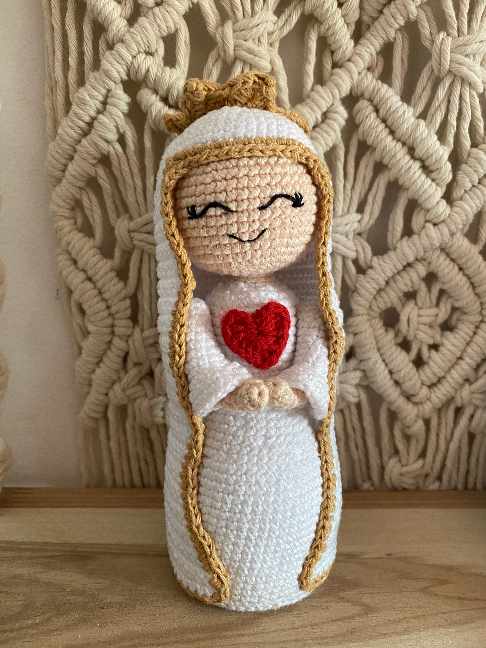 Our Lady of Fatima Crochet Pattern Virgen De Fátima Patrón | Etsy