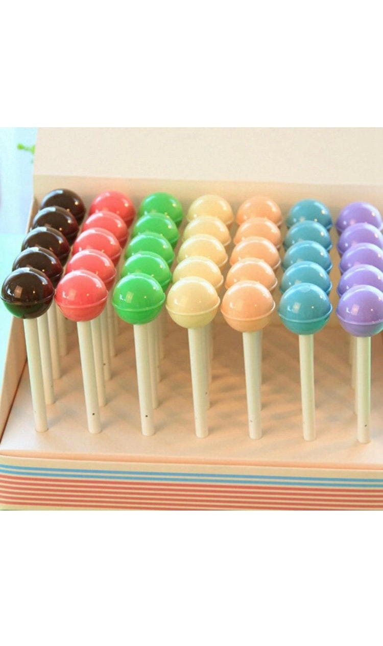 Lollipop Ink Pens - Etsy