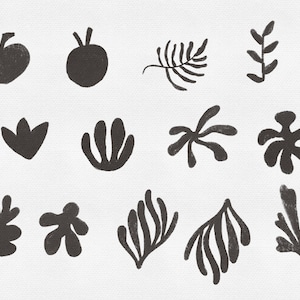 Procreate Matisse Stamps 60 Procreate Boho Abstract Brushes Poster ...