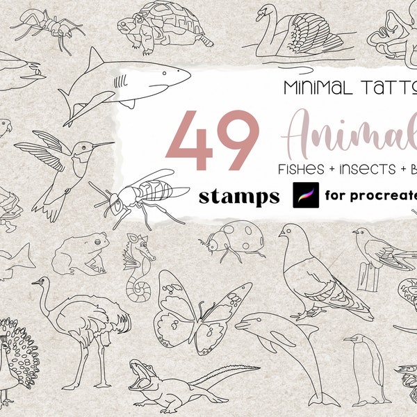 Hand Drawn Birds - Etsy