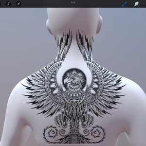 Procreate 3D Object Body Set Model Procreate Tattoo Practice Models ...