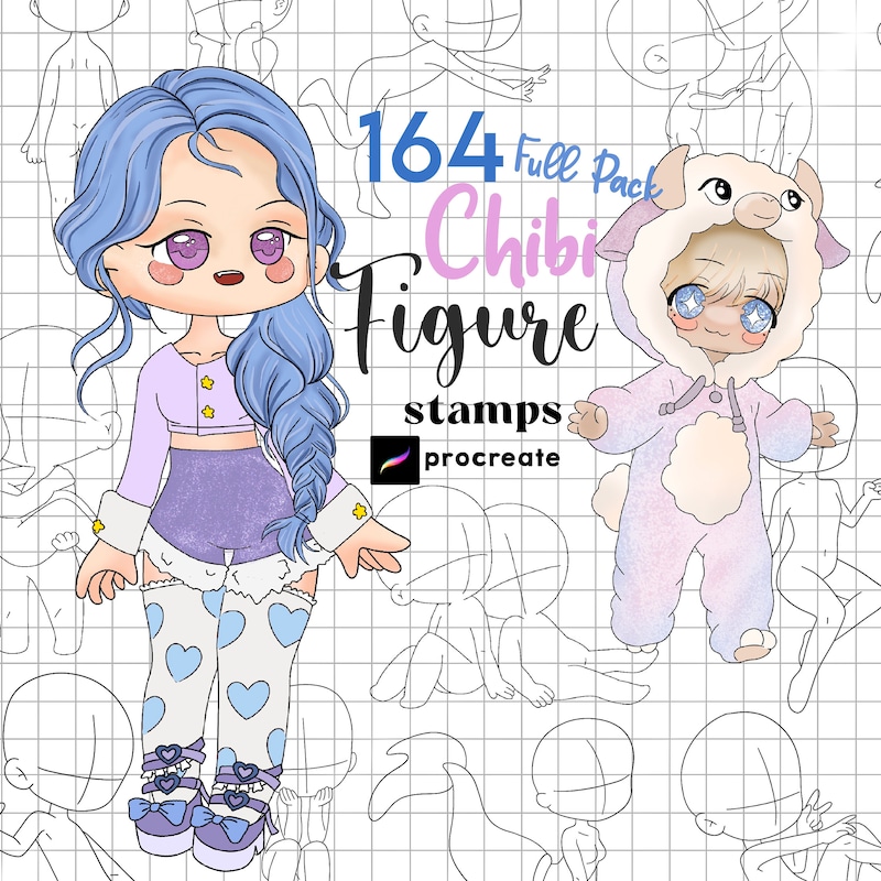 Chibi Couple Base - Etsy