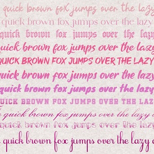 50 Fonts Procreate Font Bundle Procreate Lettering Fonts Script Letters ...