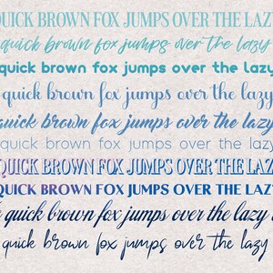 50 Fonts Procreate Font Bundle Procreate Lettering Fonts Script Letters ...