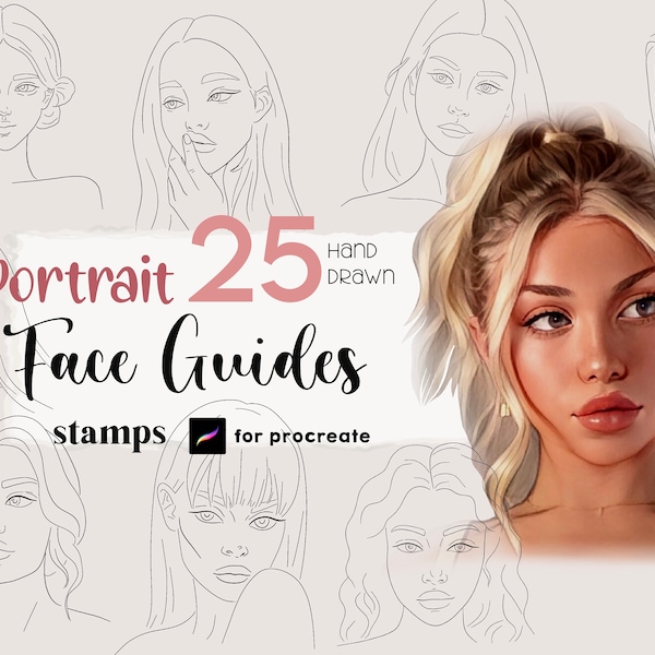 Procreate Portrait - Etsy