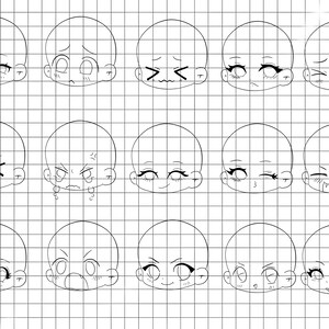 Photoshop Chibi Base Stamp 67 Clip Studio Paint Chibi Draw Fresco ...