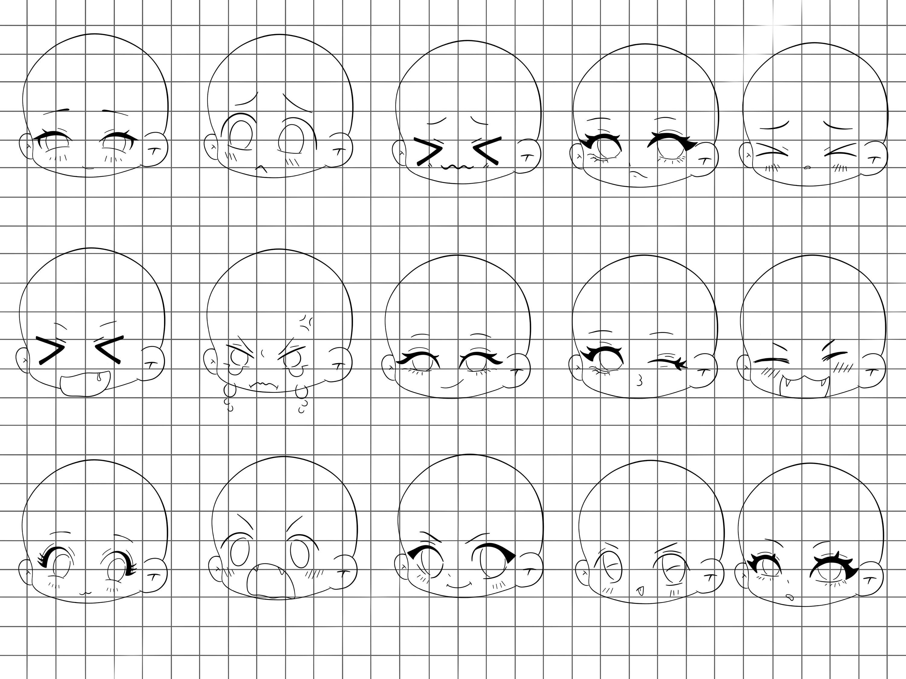 Photoshop Chibi Base Stamp 67 Clip Studio Paint Chibi Draw Fresco ...