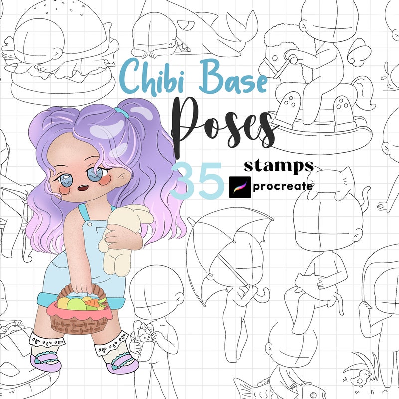Chibi Body Base - Etsy