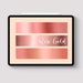 Procreate Palette Metallic Color Swatch Full Set Gold Rose Silver ...