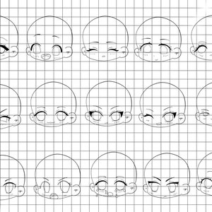 Photoshop Chibi Base Stamp 67 Clip Studio Paint Chibi Draw Fresco ...
