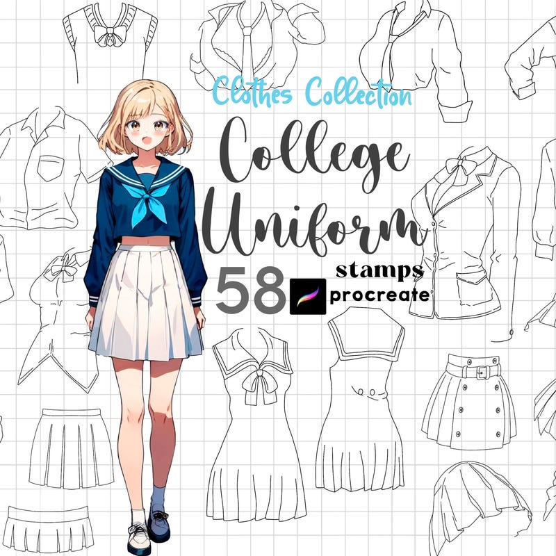 Cute Anime Girls Clothing - Etsy