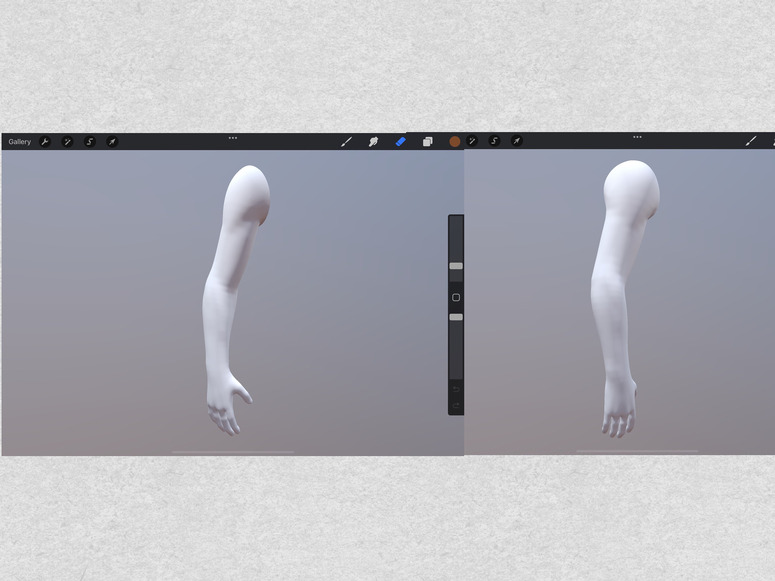 Procreate Arm Model : Tattoo Mockup Hand 3D Object Brushes - Etsy