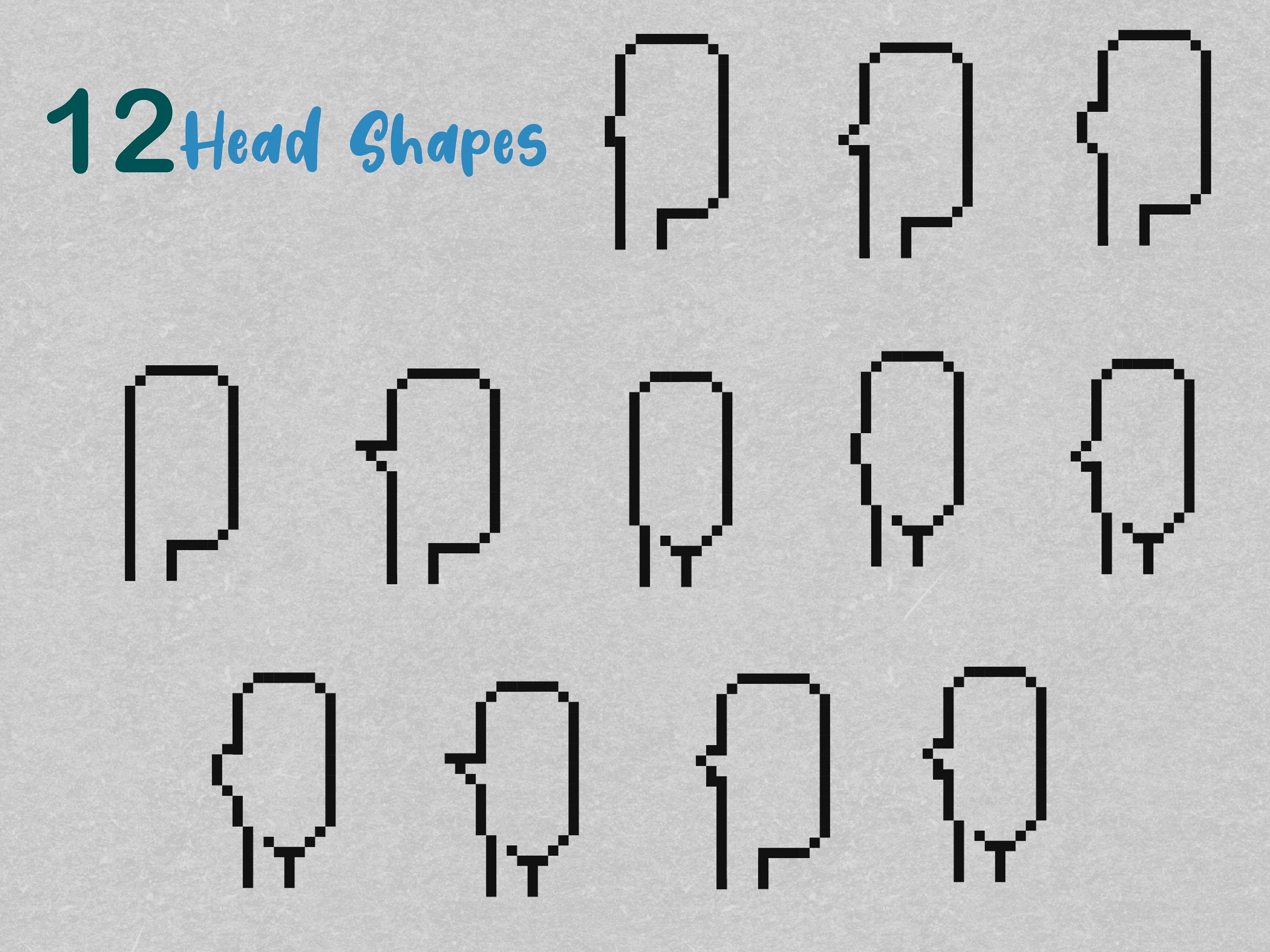 Photoshop NFT Pixel Art Stamp Brushes Easy Cyrpto Maker Mix - Etsy