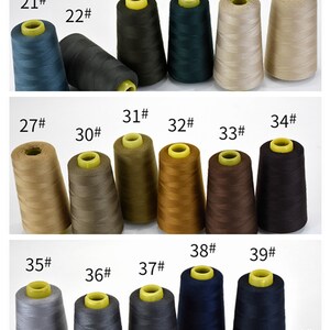 All Purpose Sewing Thread - Available in 70+ Colors - 1500 Yards Each ...