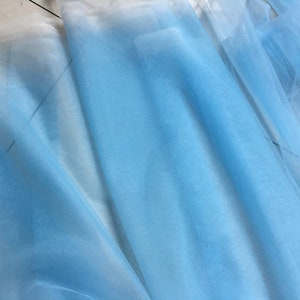 Gradient Mesh Fabric Soft Mesh Transparent Dress Fabric Garment Fabric ...