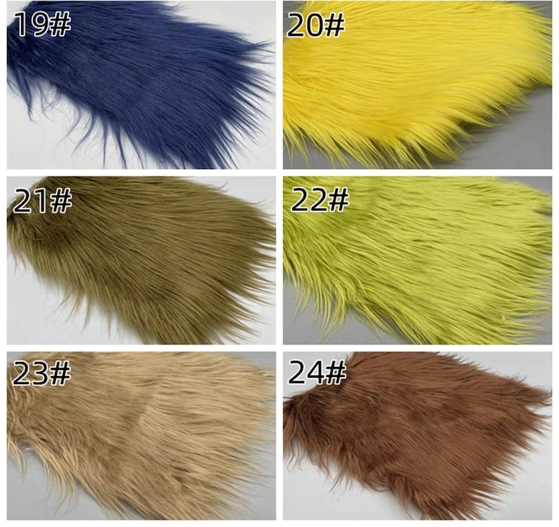 Long Pile Fur Fabric Faux Fur Fabric Cosplay Fur Fabric - Etsy