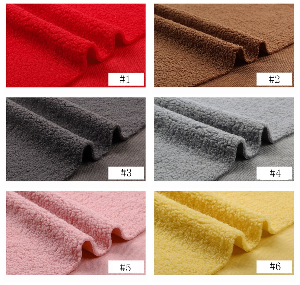 Teddy Plush Fabric Sherpa Fabric Fleece Fabric Cashmere - Etsy