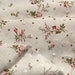 Swiss Dot Cotton Fabric, Vintage Floral Print, Sewing Material by the ...
