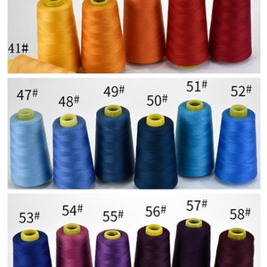 All Purpose Sewing Thread - Available in 70+ Colors - 1500 Yards Each ...