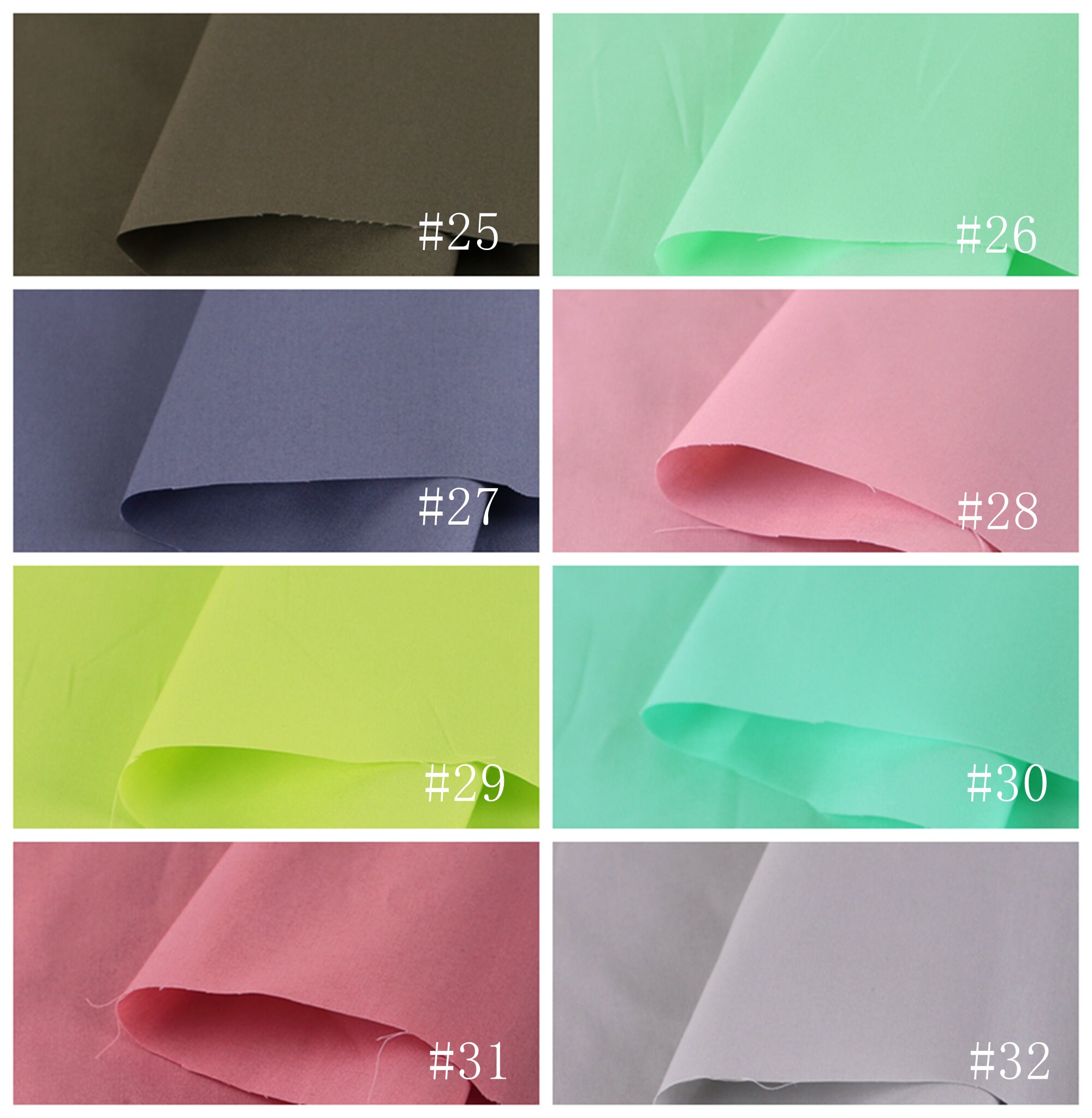 Solid Cotton Fabric: 56 Colors, Quilting & Lining, by the Half Yard - Etsy
