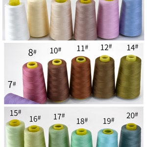 All Purpose Sewing Thread - Available in 70+ Colors - 1500 Yards Each ...