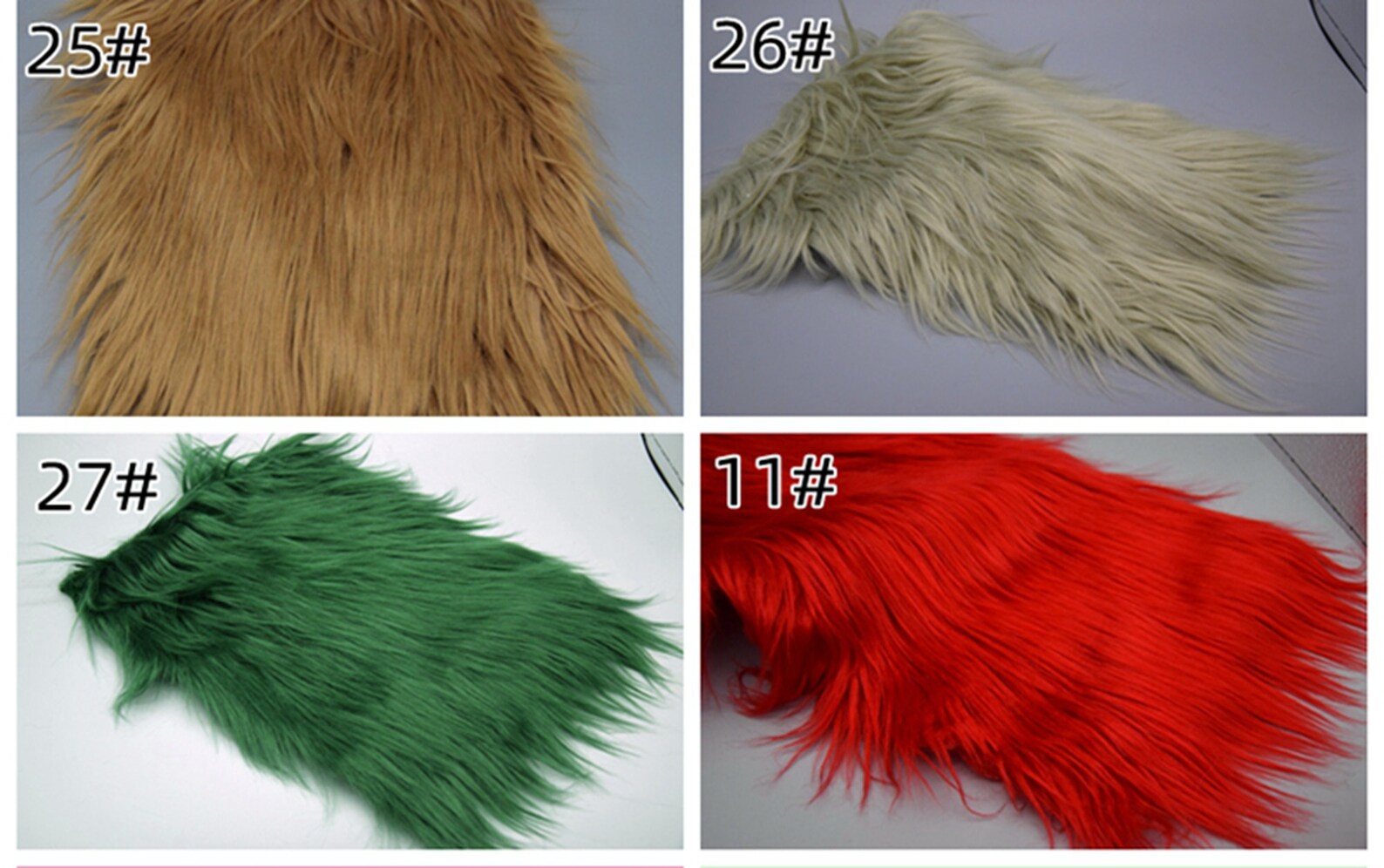 Long Pile Fur Fabric Faux Fur Fabric Cosplay Fur Fabric - Etsy