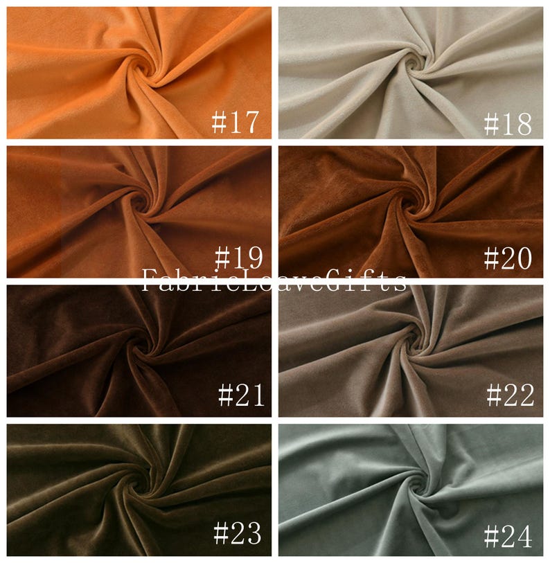 Solid Smooth Minky Fabric: Polyester Plush Cuddle Material (50cm*50cm ...