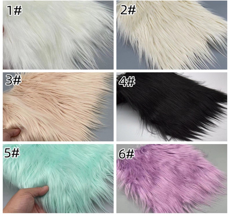 Long Pile Fur Fabric Faux Fur Fabric Cosplay Fur Fabric - Etsy