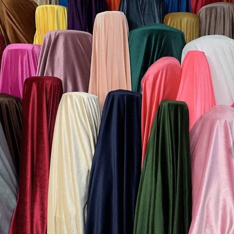 Soft Velvet Fabric - Etsy