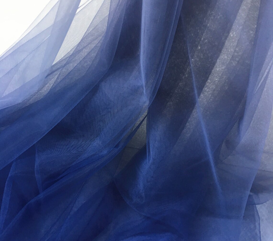 Gradient Mesh Fabric Soft Mesh Transparent Dress Fabric | Etsy