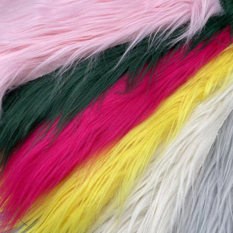 Long Pile Fur Fabric Faux Fur Fabric Cosplay Fur Fabric - Etsy