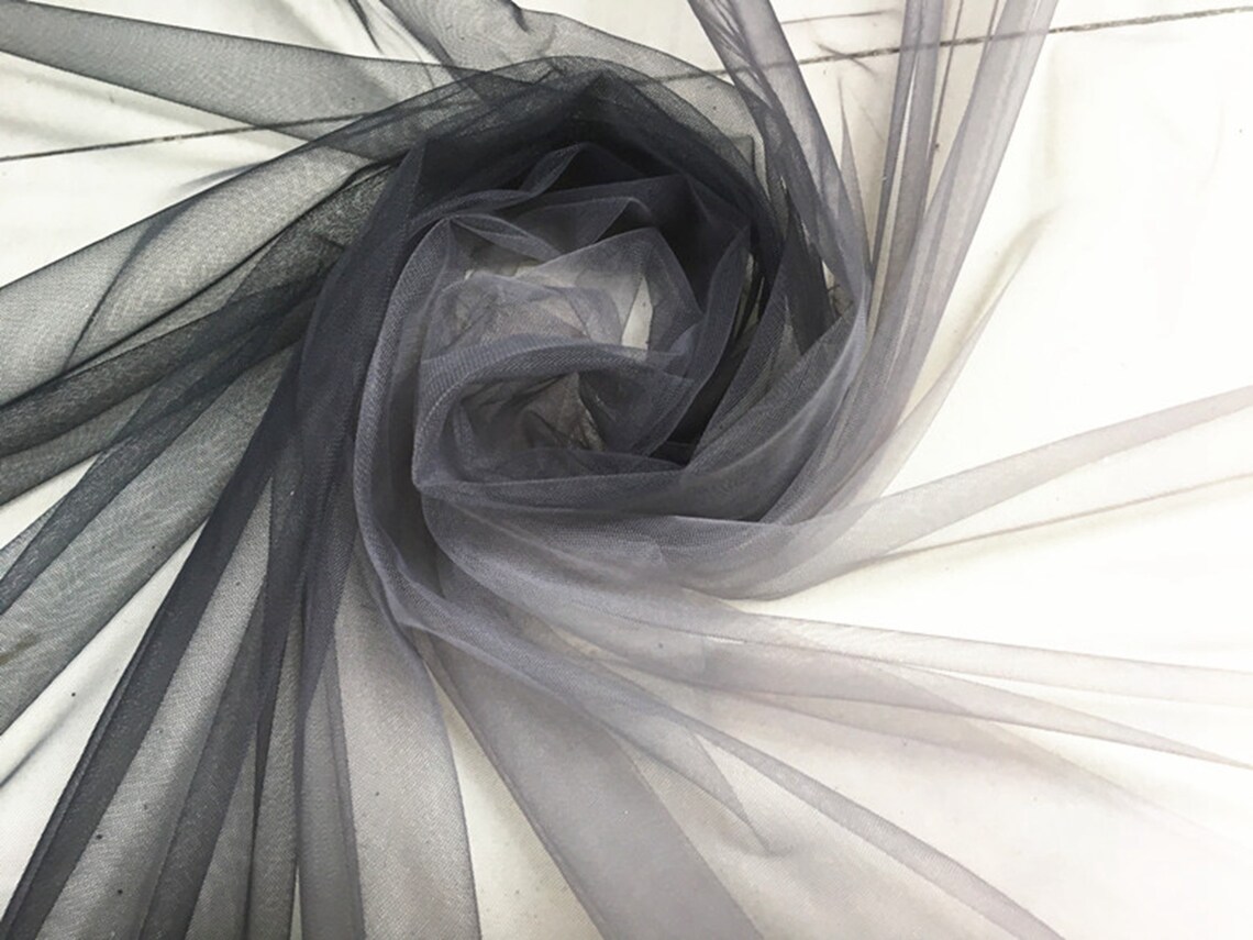 Gradient Mesh Fabric Soft Mesh Transparent Dress Fabric | Etsy