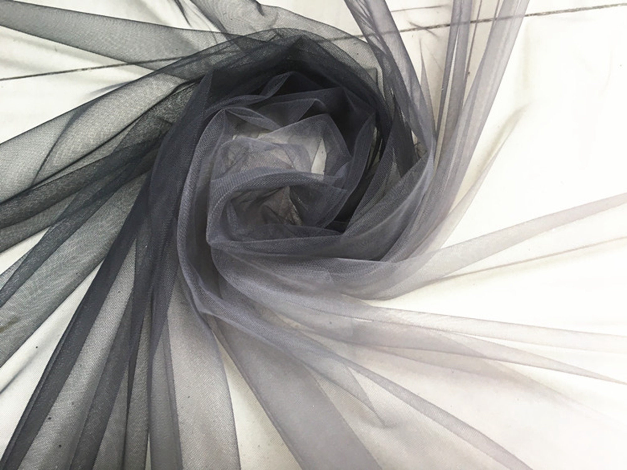 Gradient Mesh Fabric Soft Mesh Transparent Dress Fabric | Etsy