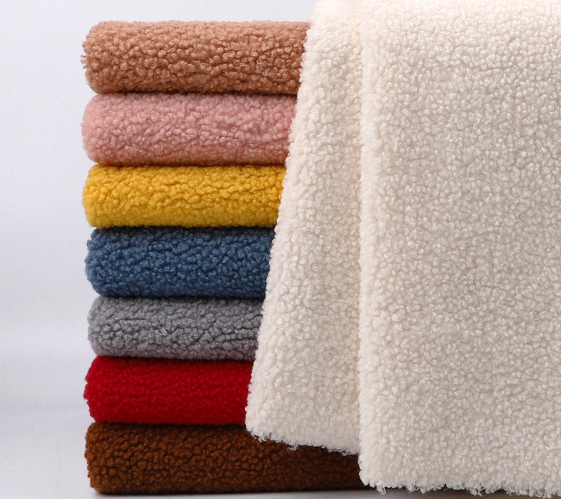 Teddy Plush Fabric Sherpa Fabric Fleece Fabric Cashmere - Etsy