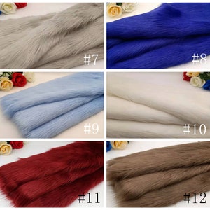Long Pile Fur Fabric Faux Fur Fabric Cosplay Fur Fabric - Etsy