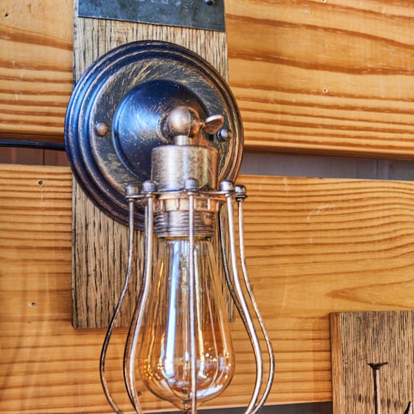 Whiskey Barrel Light - Etsy
