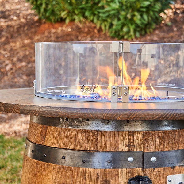 Fire Pit Whiskey Barrel - Etsy