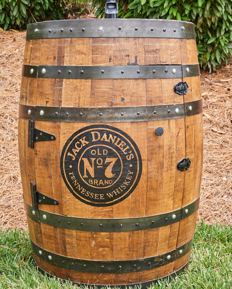 Handcrafted Whiskey Barrel Sink, Reclaimed Barrel Bathroom Vanity Basin ...