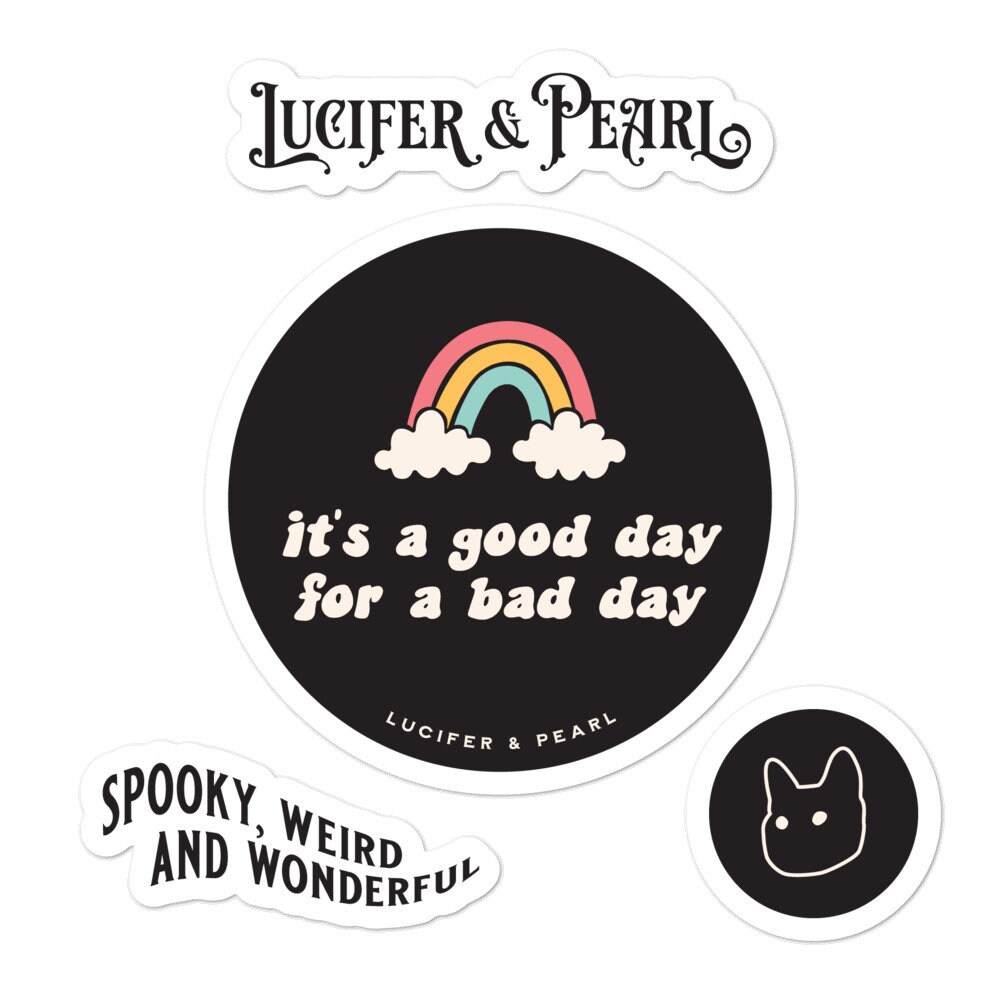 It's A Good For A Bad Day Sticker | Etsy